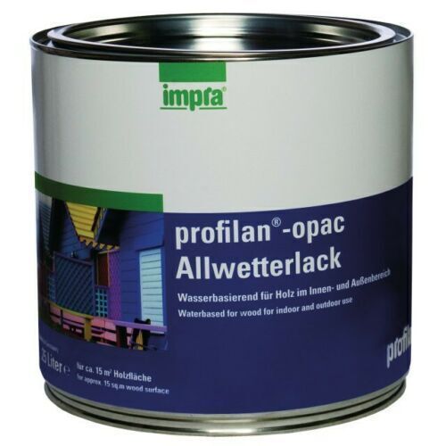 IMPRA Profilan-Opac Allwetterlack Wetterschutz Holzfarbe Gelb 10 L ...